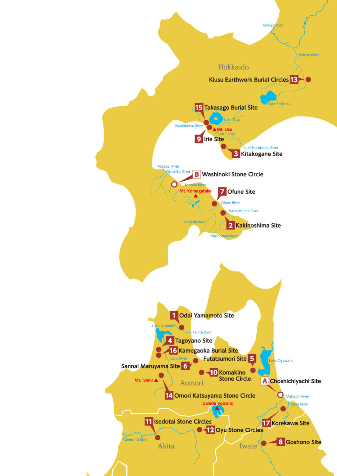 UNESCO World Cultural Heritage Site “Jomon Prehistoric Sites in ...